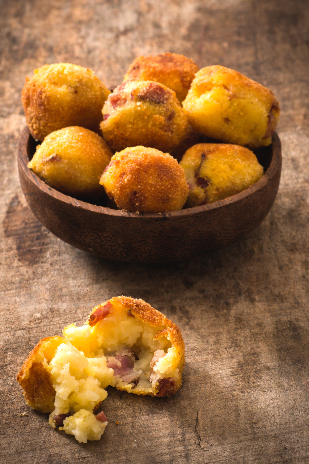 How To Make Crunchy Fried Potato Balls